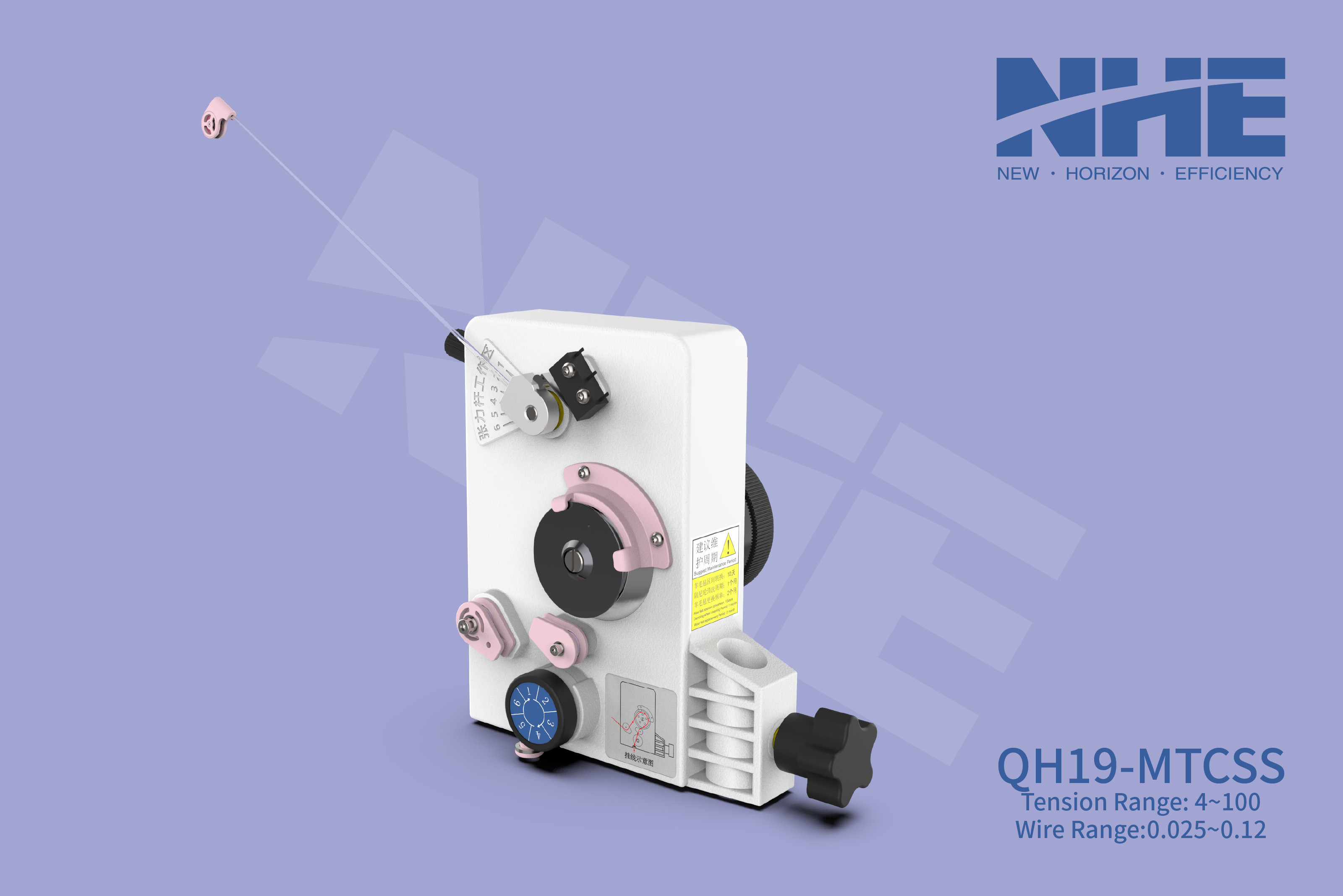 Tensor fino do fio do ímã para 0.025-0.12mm